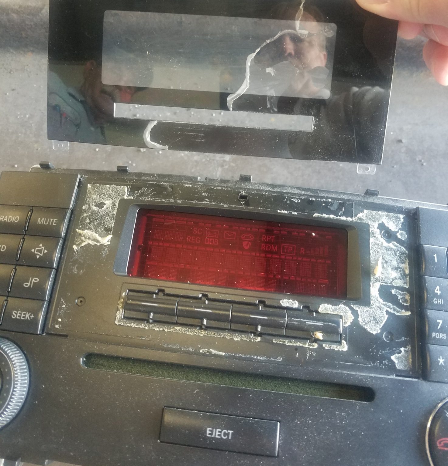 Does Your Mercedes Benz Radio Faceplate Liner Look Like it’s Peeling ...