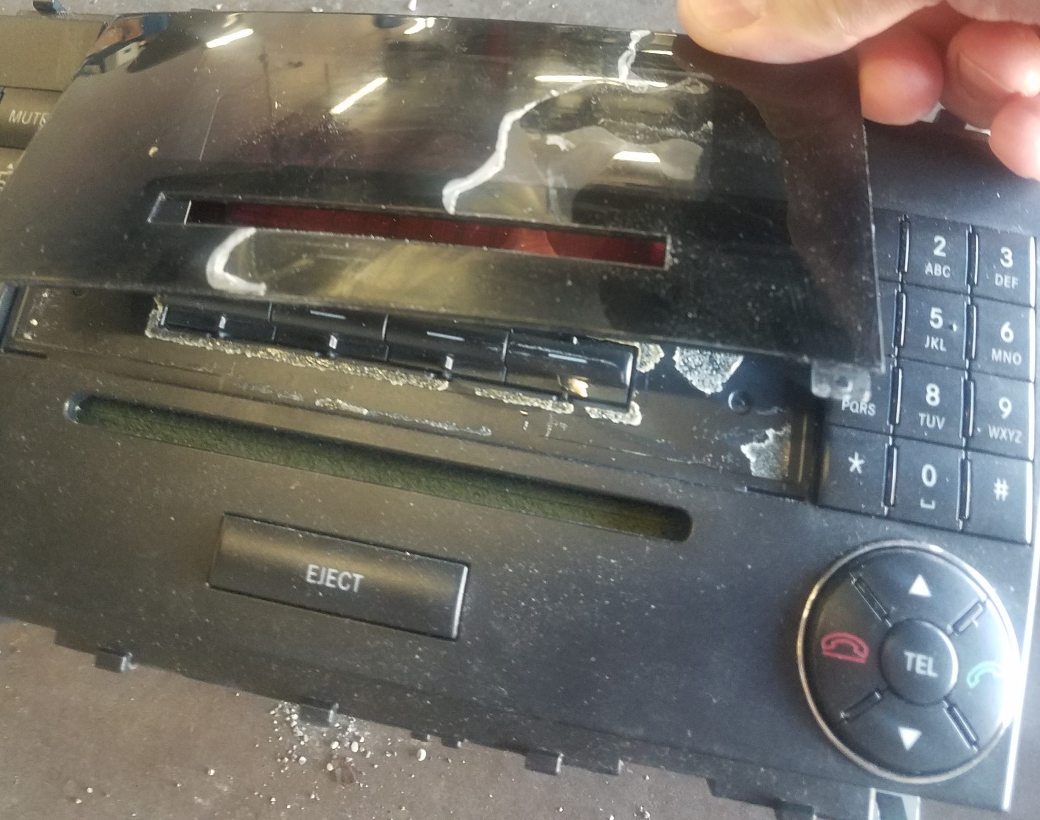 Does Your Mercedes Benz Radio Faceplate Liner Look Like it’s Peeling ...